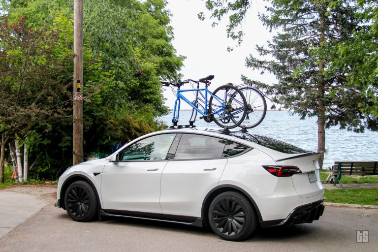 Why You Should Get a Bike Rack for Your Tesla Model 3 or Model Y ...