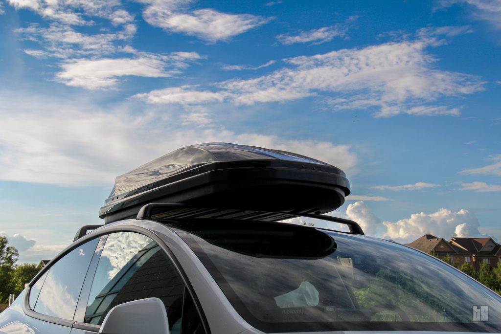Model Y Rooftop Cargo Box - Tesloid Canada
