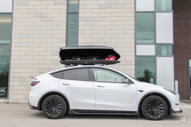 Model Y Rooftop Cargo Box - Tesloid Canada