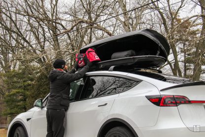Model Y Rooftop Cargo Box - Tesloid Canada