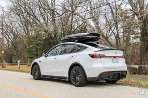Model Y Rooftop Cargo Box - Tesloid Canada