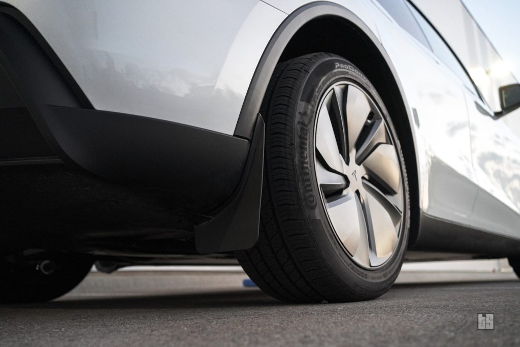 Model Y Snow & Mud Flaps (2026) - Tesloid Canada
